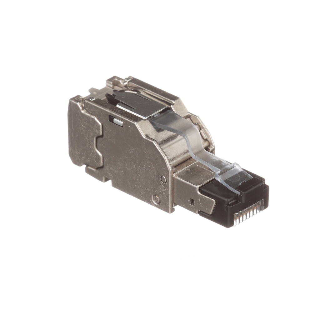 RJ45, Cat 6A Shielded Field Term Plug, 22-26 AWG | Mayer Electric