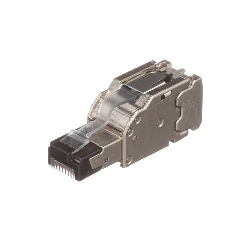 RJ45, Cat 6A Shielded Field Term Plug, 22-26 AWG | Mayer Electric