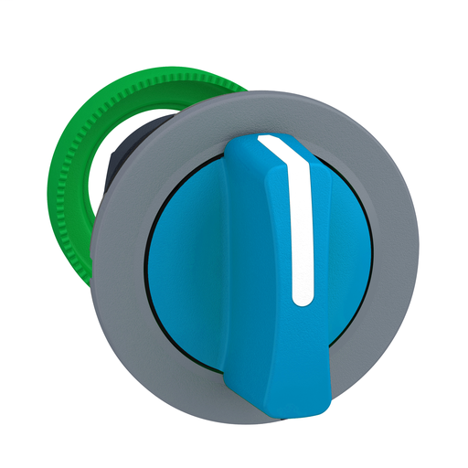 ZB5FD506C0 - Flush mounted blue selector switch head 3 pos return ...