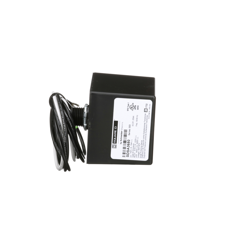 Square D SDSA3650 600 Star/347 VAC 40 kA 3-Phase 4-Wire Surge ...