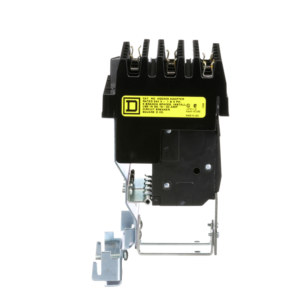 Square D HQO306 4.5 Inch 3-Pole 240 VAC 30 Amp Distribution Panel ...