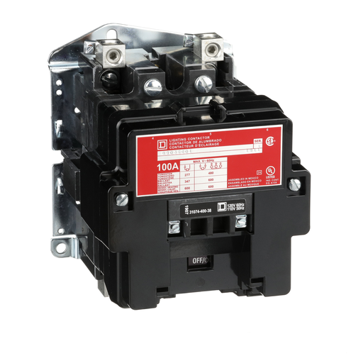 Square D 2 Pole Lighting Contactor | Shelly Lighting