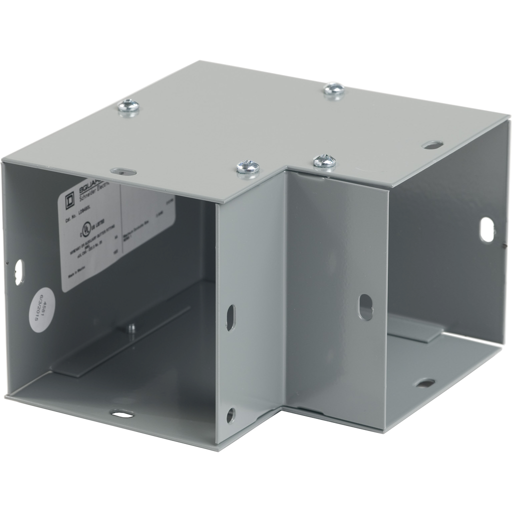 Wireway, Square-Duct, 4 inch by 4 inch, 90 degree elbow, N1 paint, NEMA ...