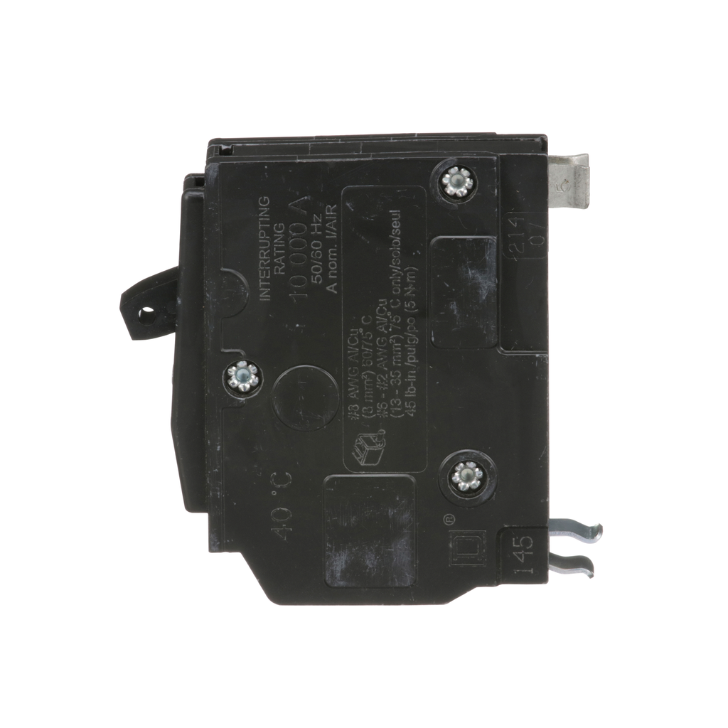 Square D QO150 Miniature Circuit Breaker 50A 120/240V 1Ph 1P , Plug-On ...