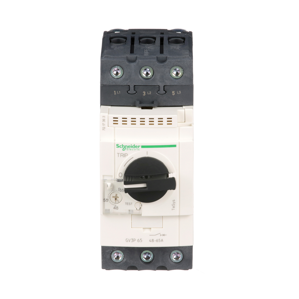 Square D GV3P65 600 VAC 65 Amp 3-Pole Manual Motor Starter | Cooper ...