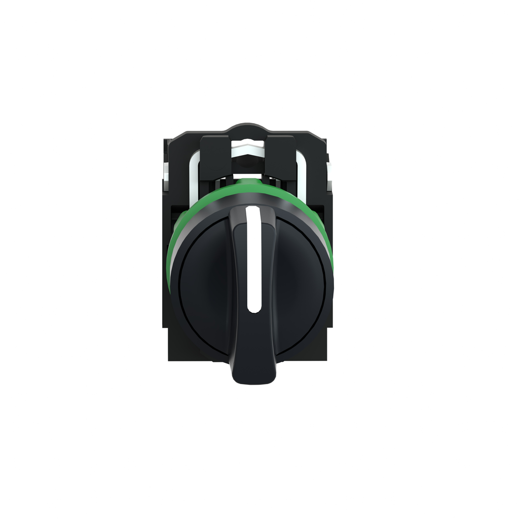 Square D XB5AD53 22 mm 1.2 Amp 600 VAC 2NO 3-Position Momentary Round ...