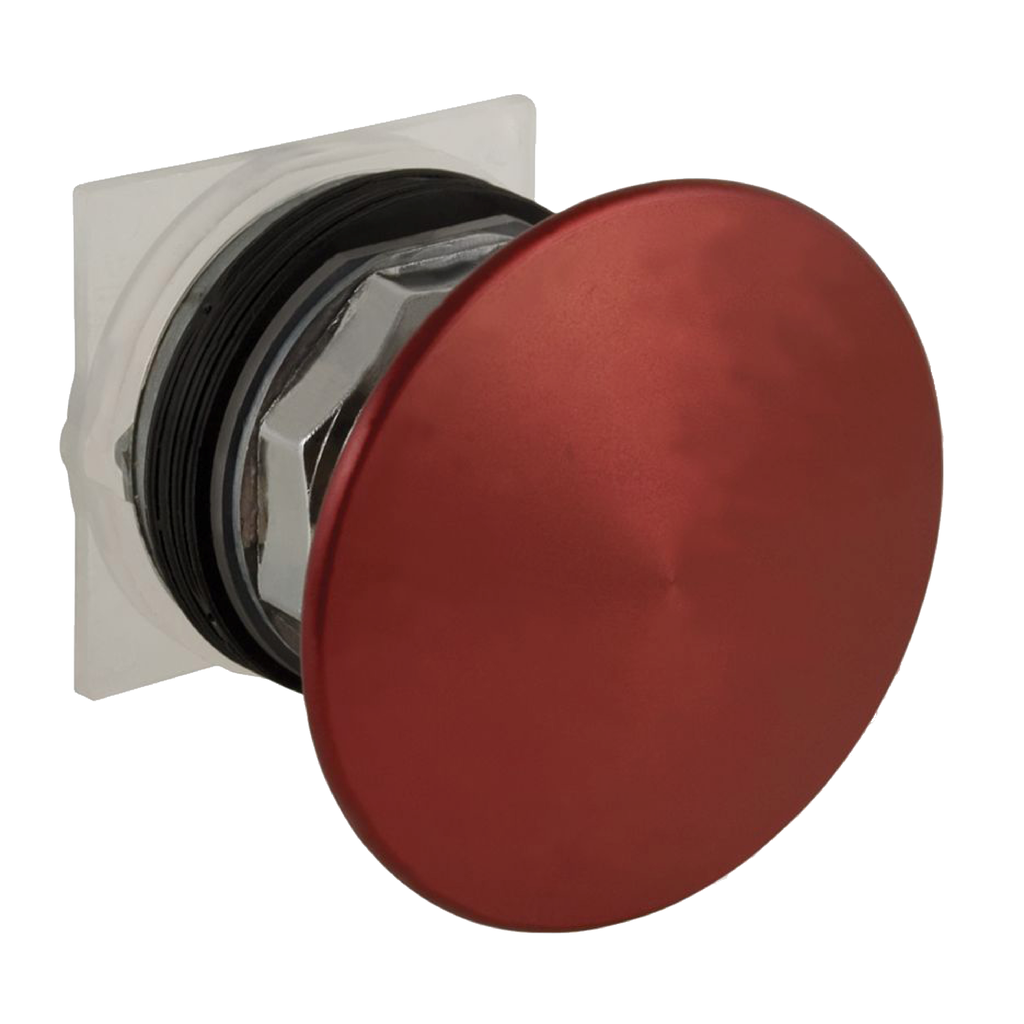 Push button head, Harmony 9001K, metal, metal mushroom 60mm, red, 30mm ...