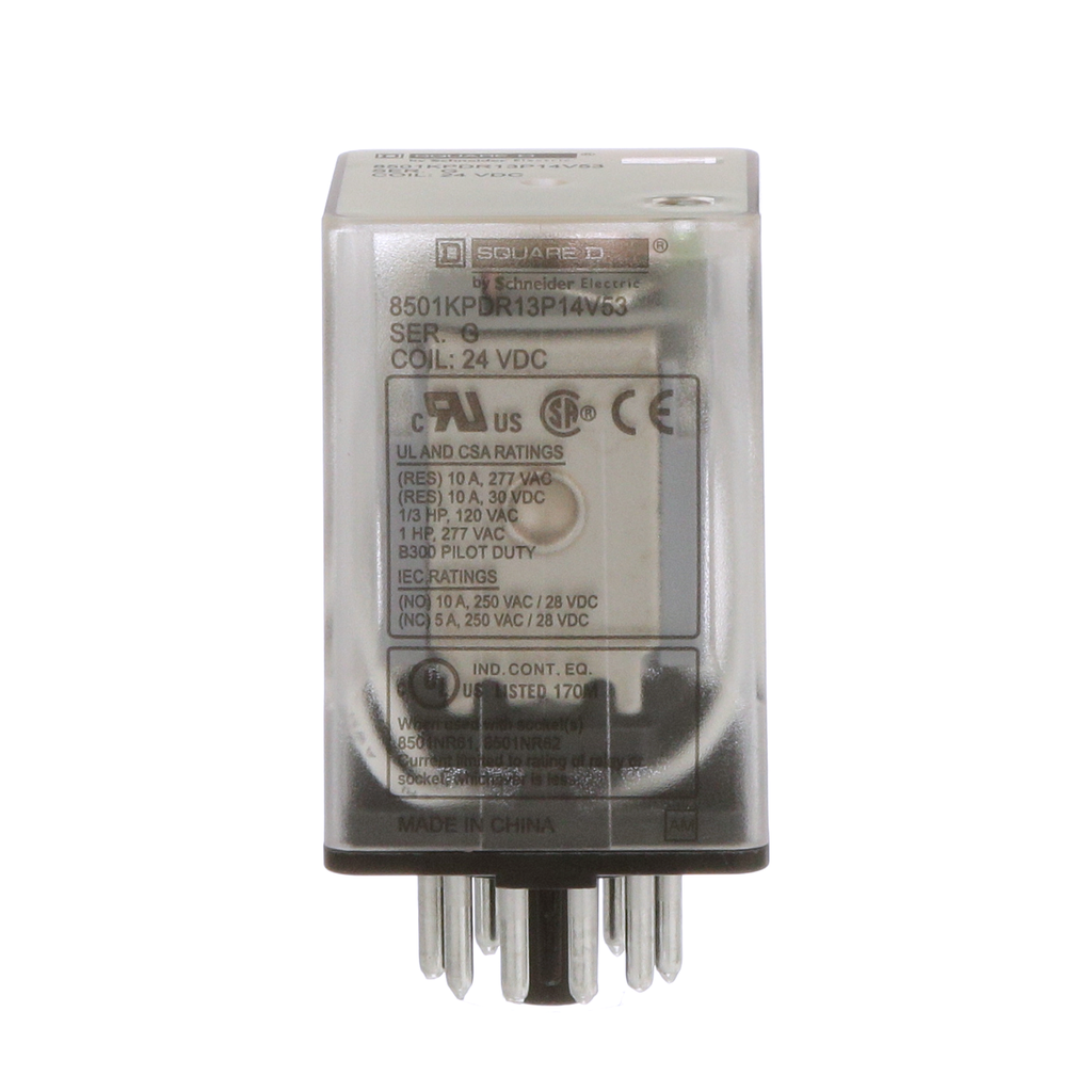 SQD 8501KPDR13P14V53 RELAY 3CO CYL | Cooper Electric