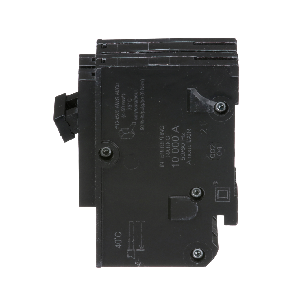 Square D HOM2125 120/240 Volt 125 Amp Miniature Circuit Breaker ...