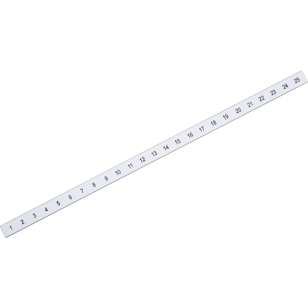 Terminal block, Linergy, marking strip, numbered 1 to 25, for 9080GA6 ...