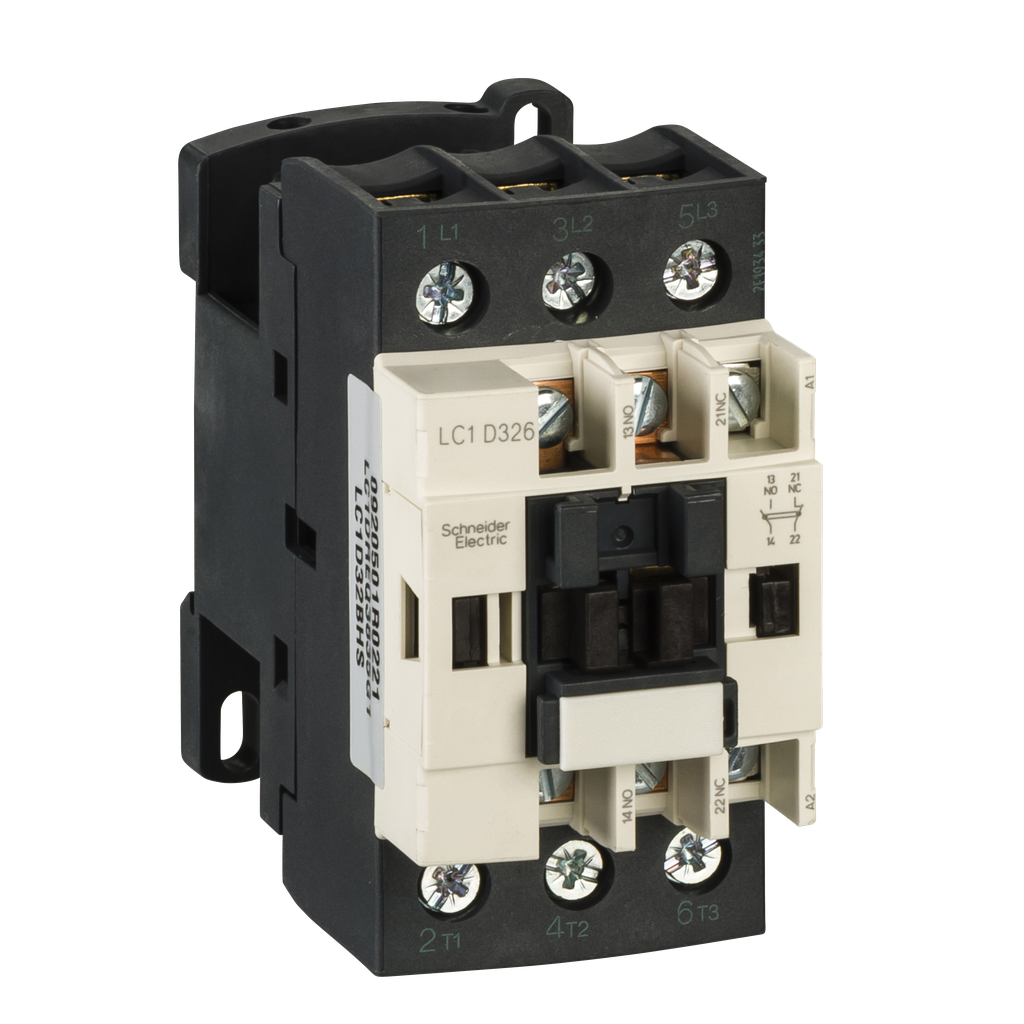 CONTACTOR 120VAC 32A 3 POLE W/1NO-1NC | Mayer Electric