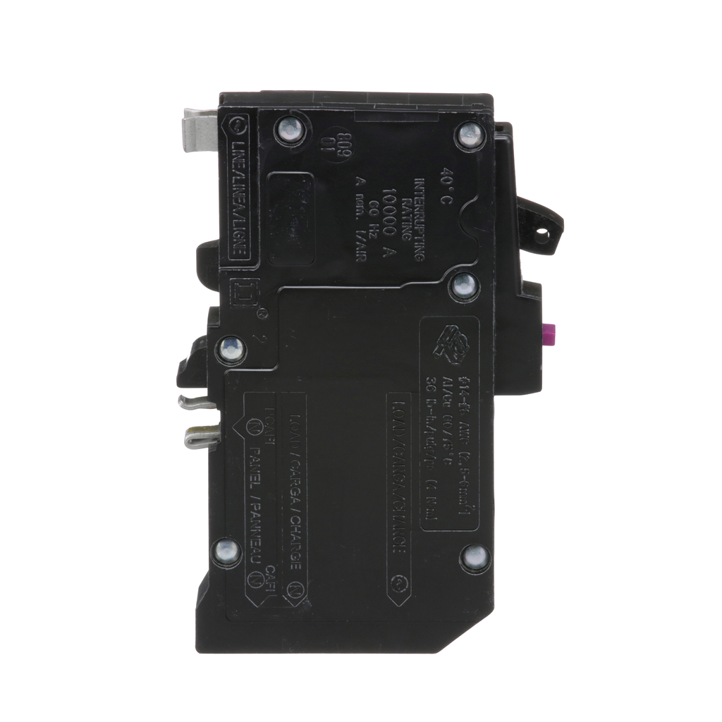 Square D QO120PDF Miniature Circuit Breaker 20A 120V 1Ph 1P Arc-Fault ...