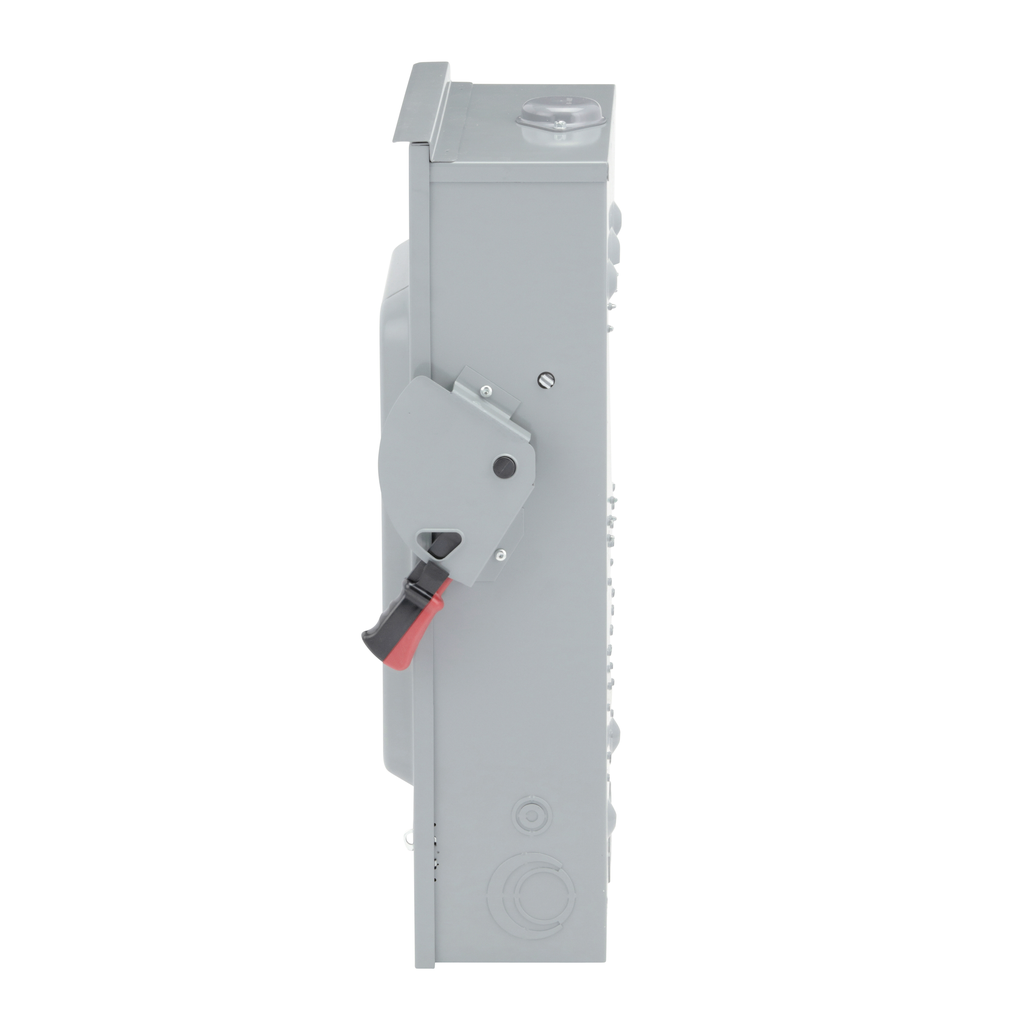 Square D HU364RB 600 VAC 200 Amp 3-Pole Non-Fusible Heavy Duty Safety ...