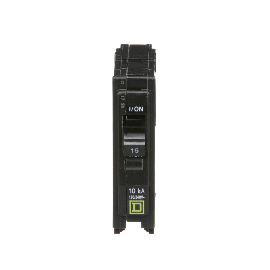 Square D QO115 Miniature Circuit Breaker 15A 120/240V 1P , Plug-In ...