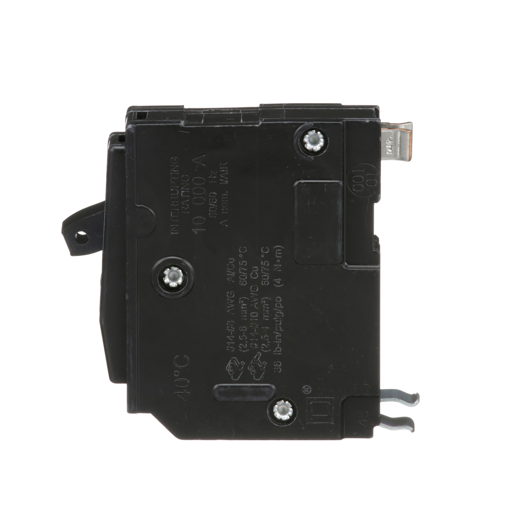 Square D QO115 Miniature Circuit Breaker 15A 120/240V 1P , Plug-In ...