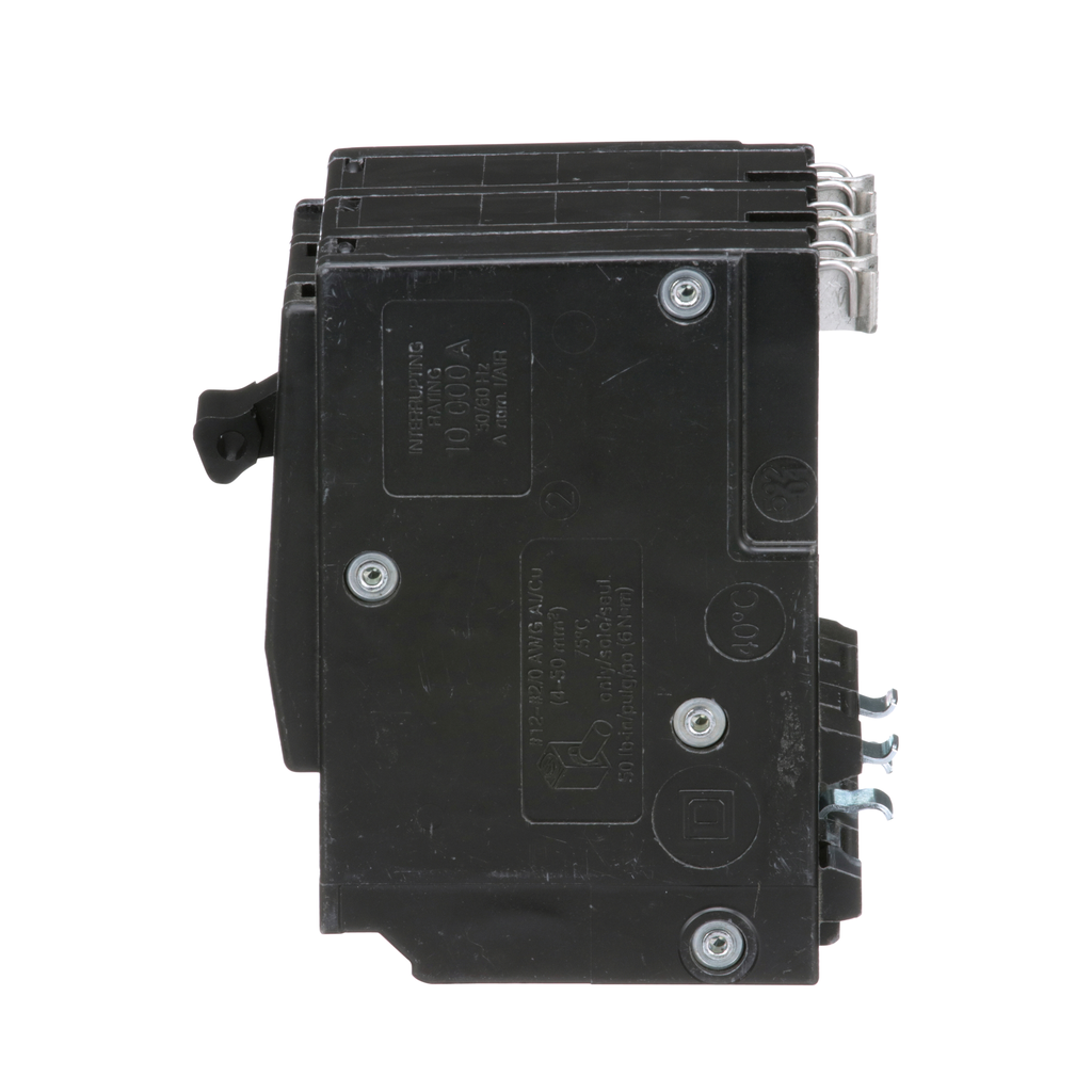 Square D QO390 Miniature Circuit Breaker 90A 240V 3Ph , Plug-On ...