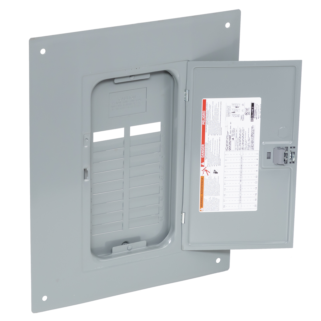 Square D QOC20U100F Load Center Cover , Flush | Capital Electric Supply