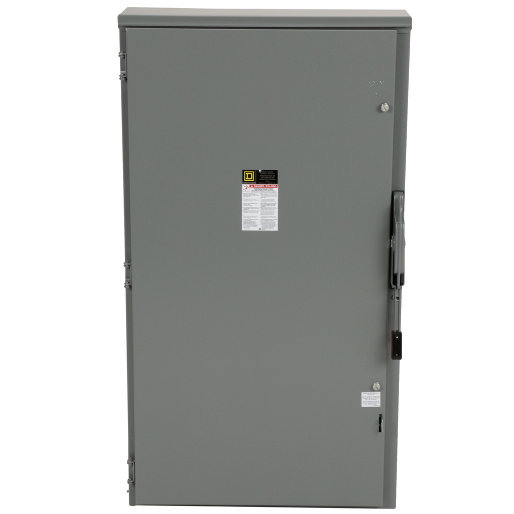 Square D H366R 600 VAC 600 Amp 3-Pole Class H/J/K/L/R Fusible Heavy ...