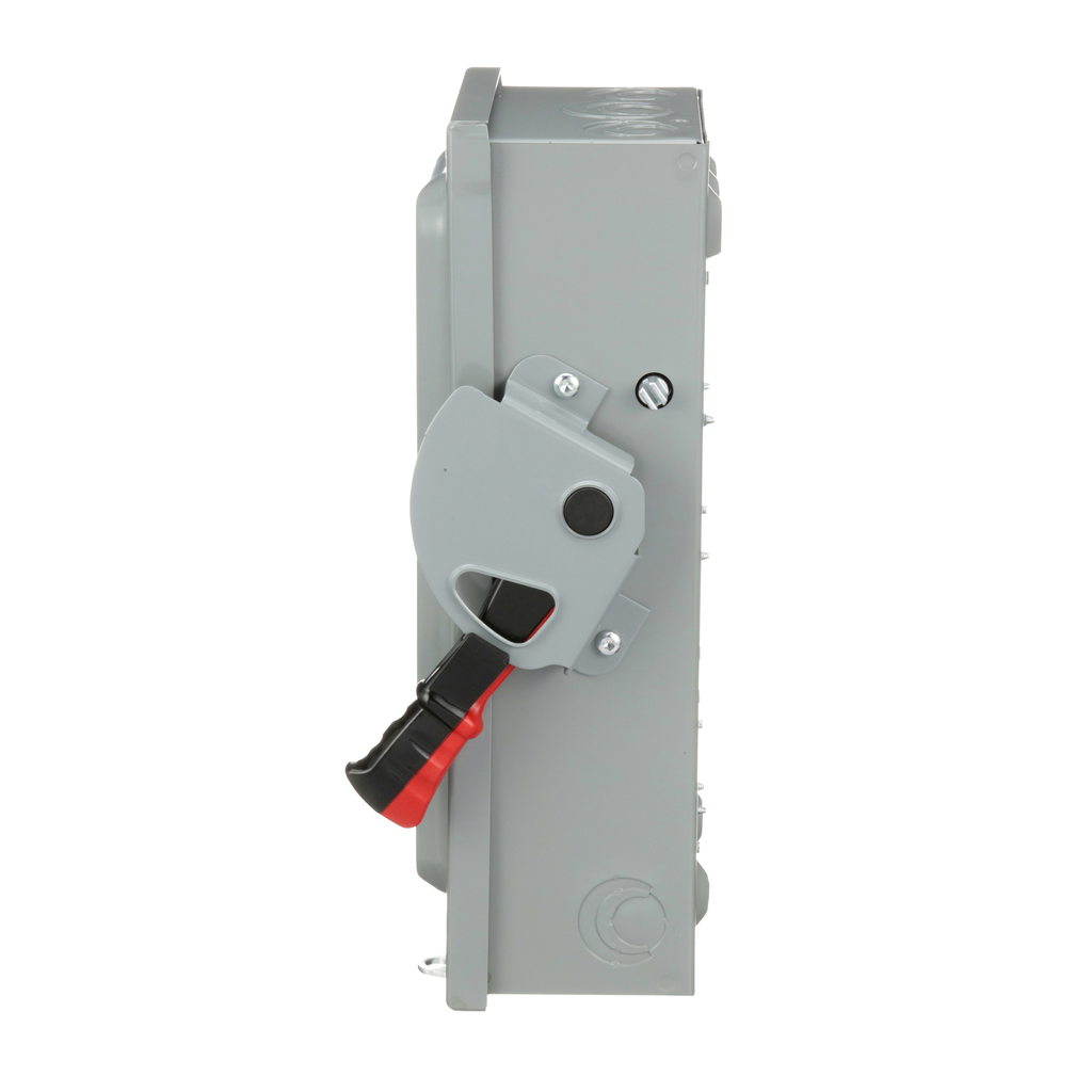 Square D H361N 600 VAC 30 Amp 3-Pole Class H/J/K/L/R Fusible Heavy Duty ...