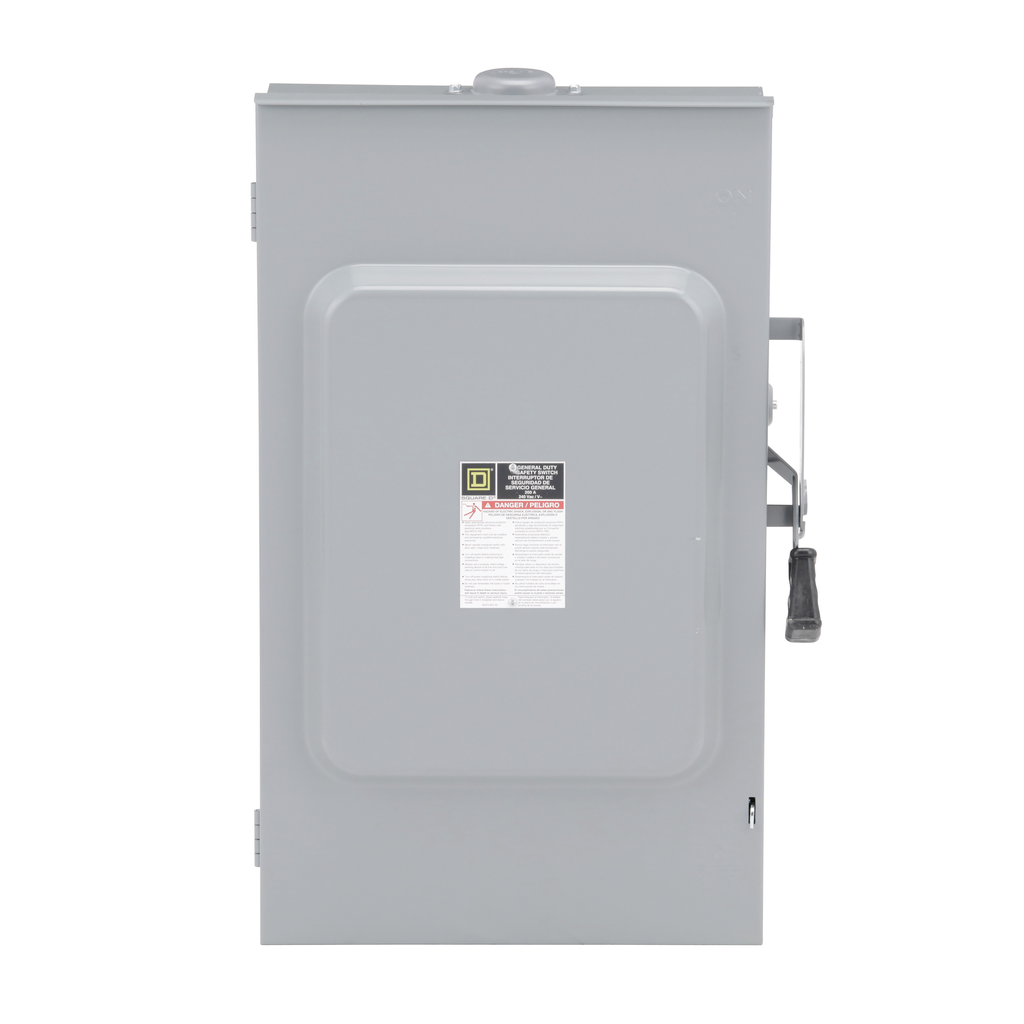 Square D D224NRB Safety Switch Fusible 200A 2P NEMA-3R 240V , Single ...