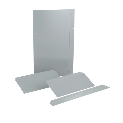 Trim front, I-Line Panelboard, HCJ, surface mount, w/door, 32in W x ...