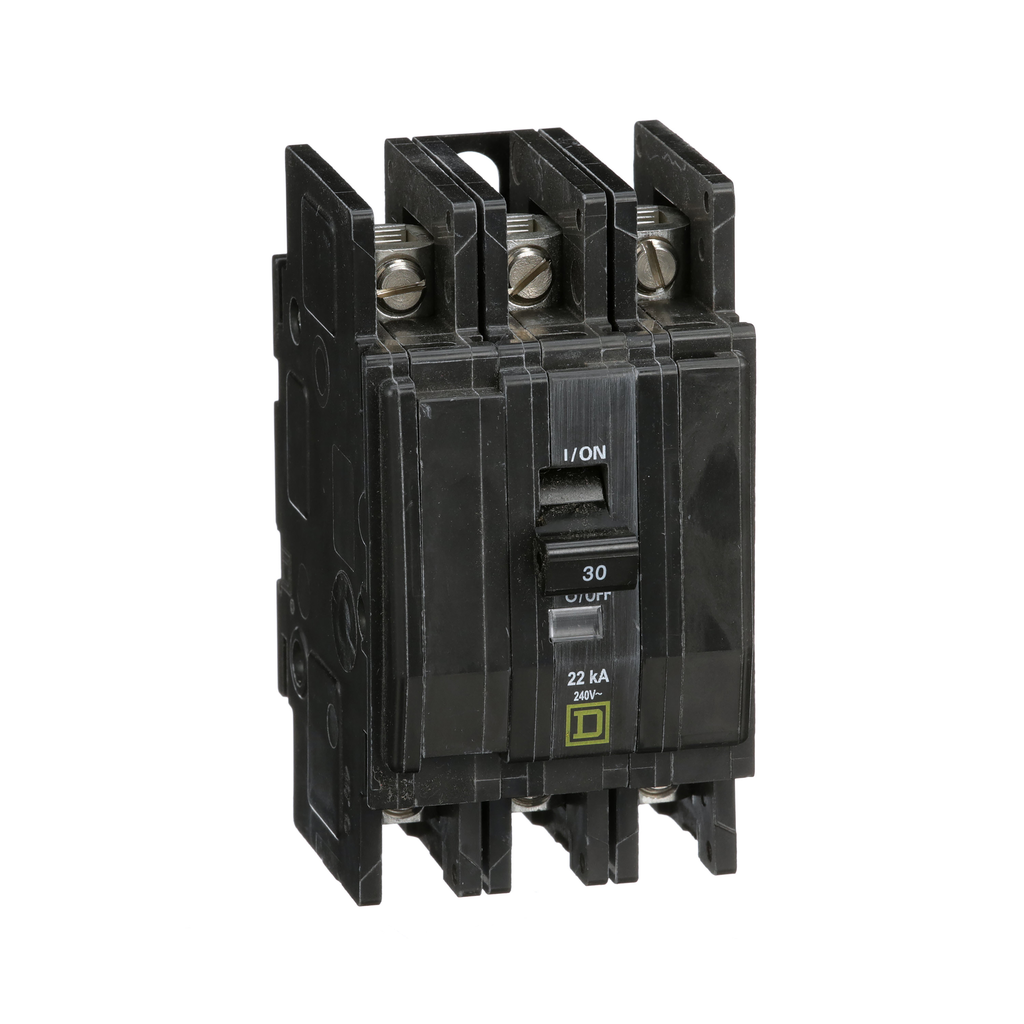 QOU330VH - Mini circuit breaker, QOU, 35A, 3 pole, 240VAC, 22kA - Royal ...