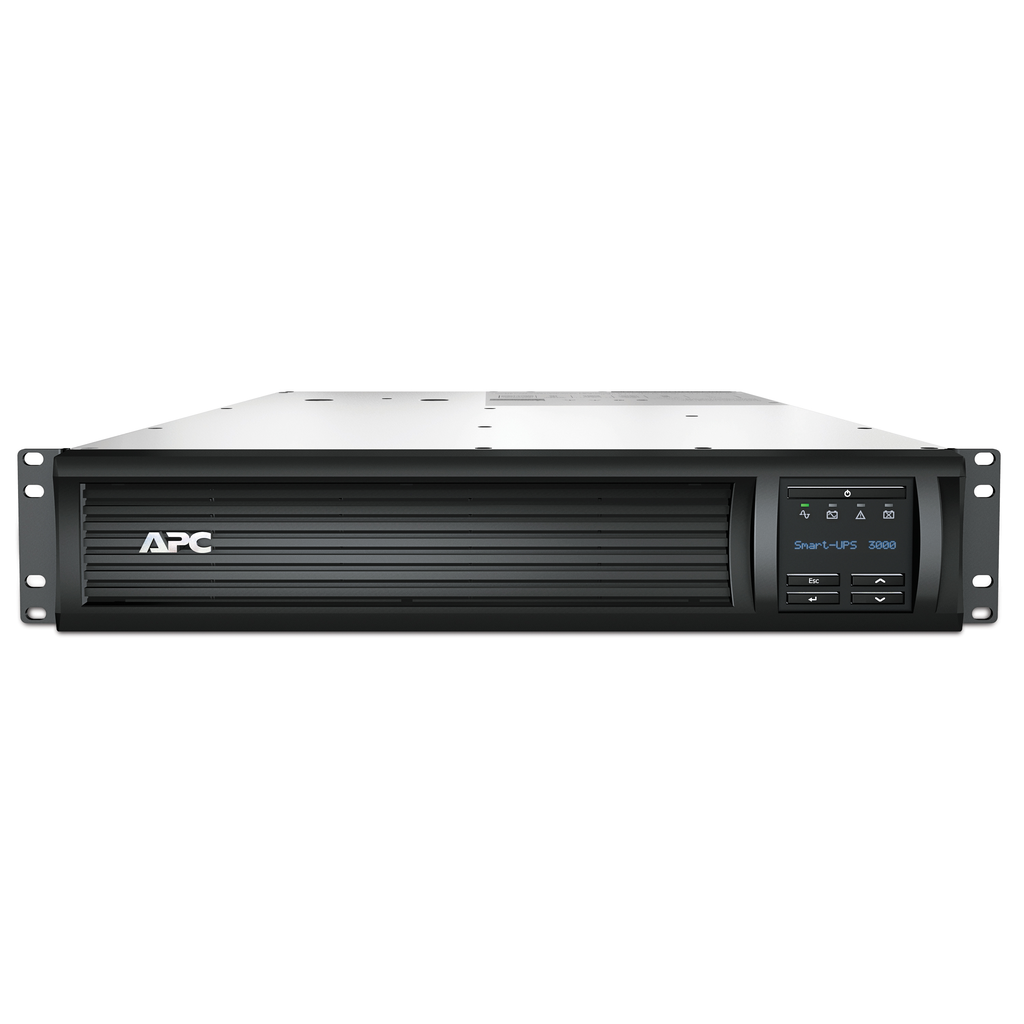SMT3000RMT2U - APC Smart-UPS, Line Interactive, 3kVA, Rackmount 2U, 208V, 2x NEMA L6-20R outlets ...