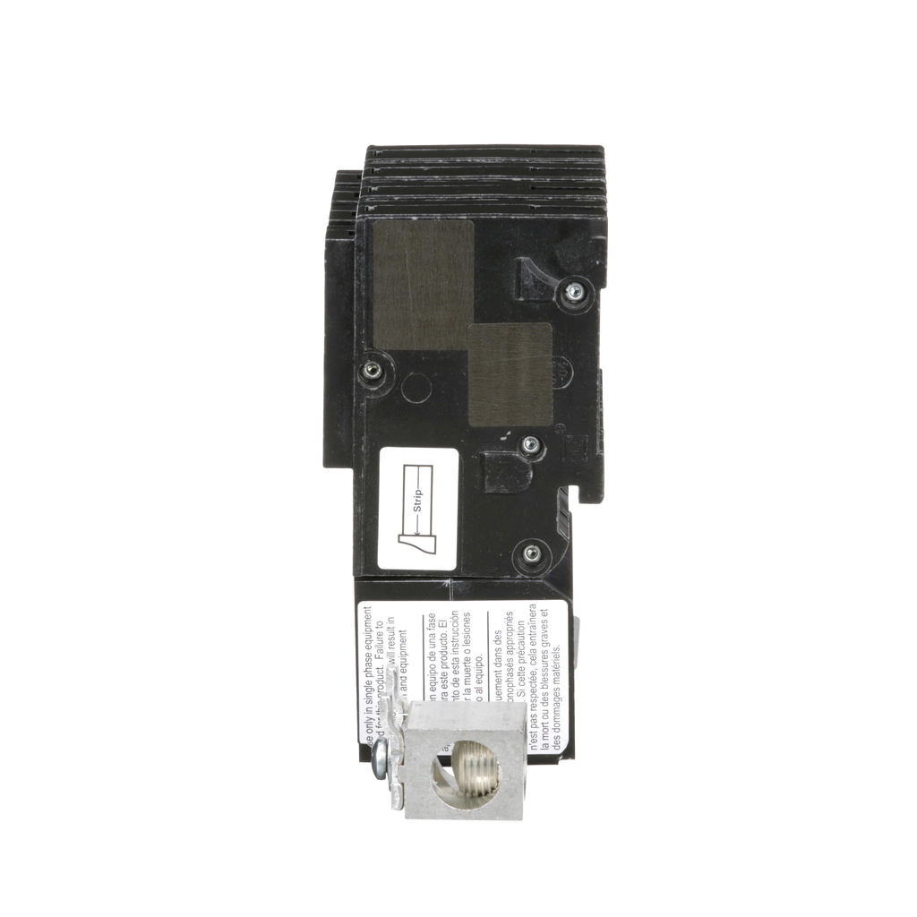 Square D HOML2225 2-Pole 225 Amp Plug-On Circuit Breaker Sub Feed Lug ...