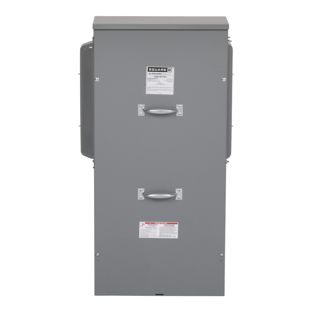 Square D EZM1400TBU 120/240 VAC 400 Amp 1-Phase 3-Wire Steel Under ...