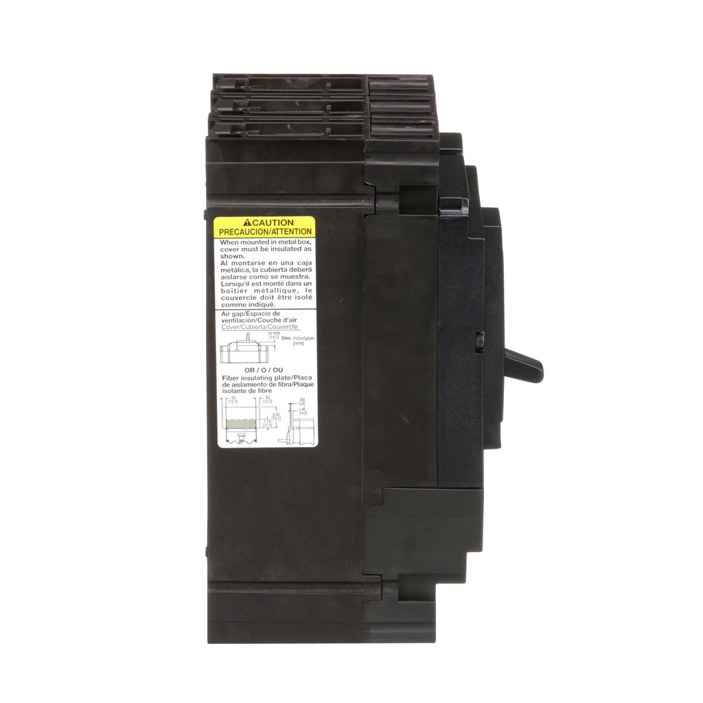 Square D HGL36100 600 Volt 100 Amp Molded Case Circuit Breaker ...