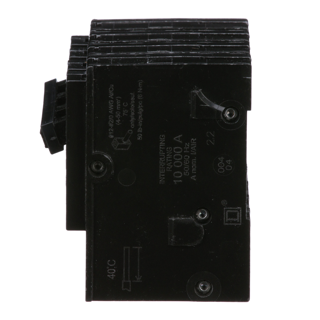 Square D HOM2150 120/240 Volt 150 Amp Miniature Circuit Breaker ...