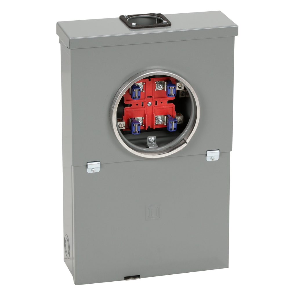 Square D SO1020M100S 240 VAC 100 Amp 1-Phase 3-Wire Overhead Service ...