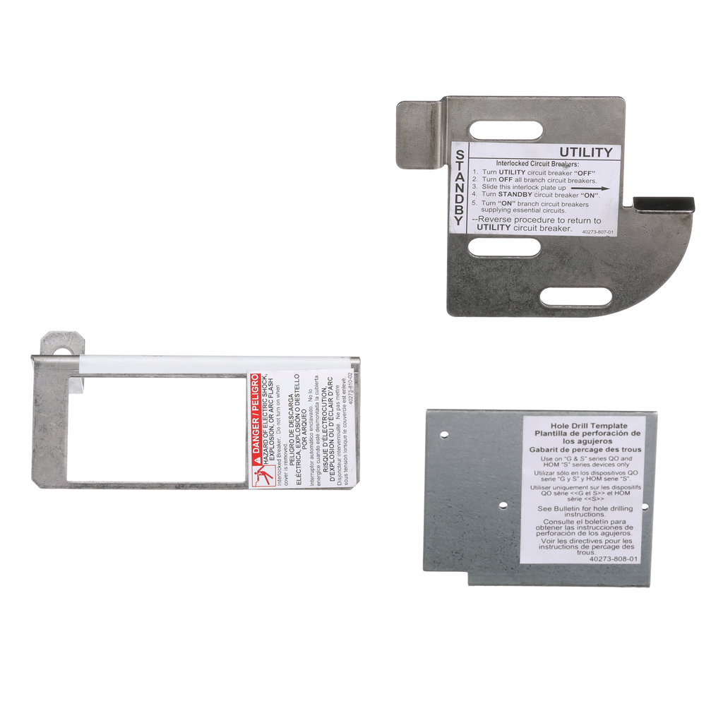 Square D QOCGK2C NEMA 1 Load Center Generator Interlock Kit | Cooper ...