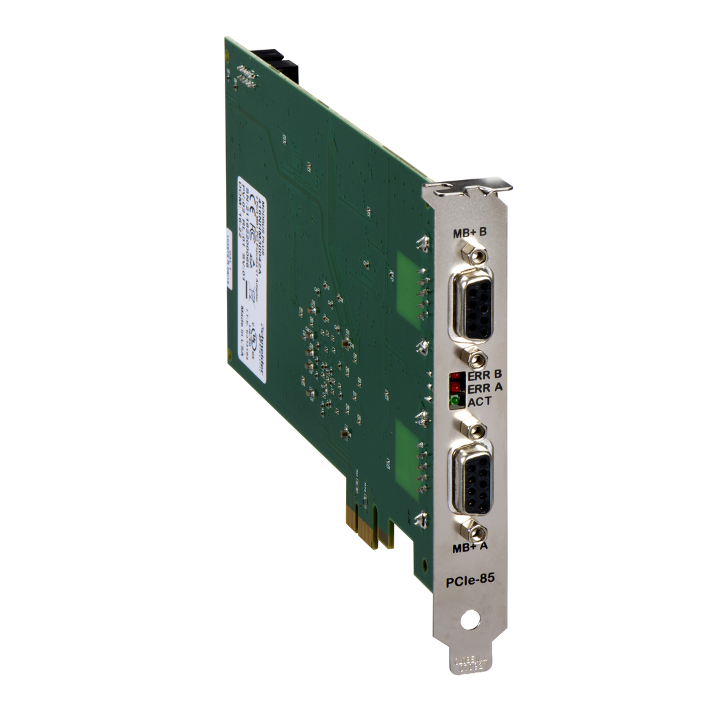 Modbus Plus - type III - dual port PCIe card | Mayer Electric