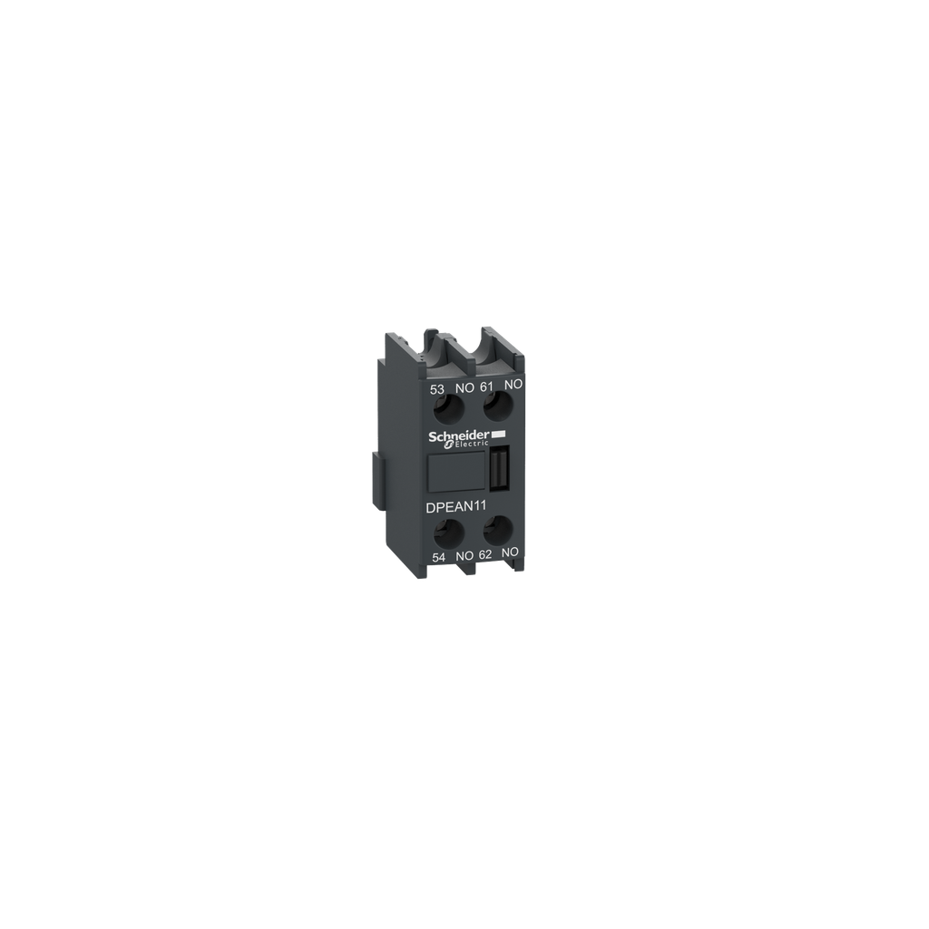 Auxiliary contact block,Easy TeSys DPE,1NO+1NC | Mayer Electric