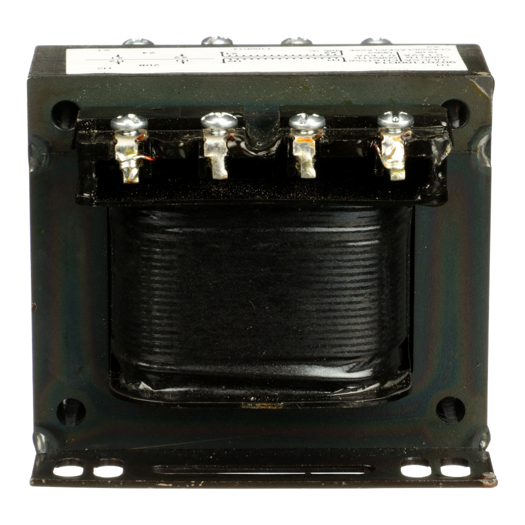 Transformer, Type T, industrial control, 100VA, 1 phase, 208V primary ...