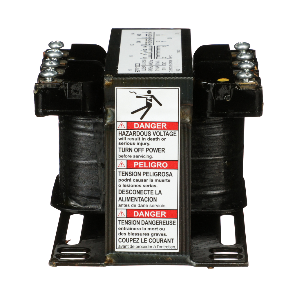 Transformer, Type T, industrial control, 100VA, 1 phase, 240x480V ...