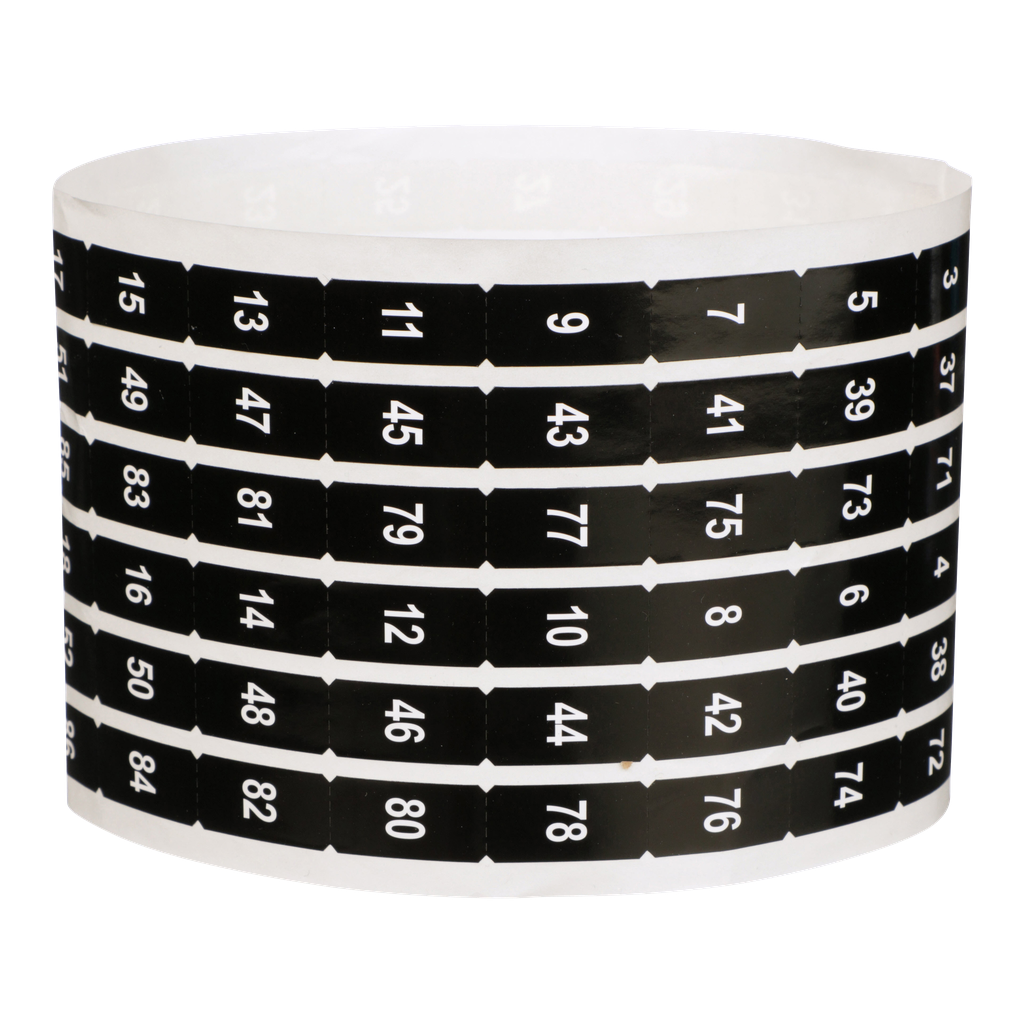 Square D NF102OE 1 to 102 Odd/Even Panelboard Circuit Number Strip ...