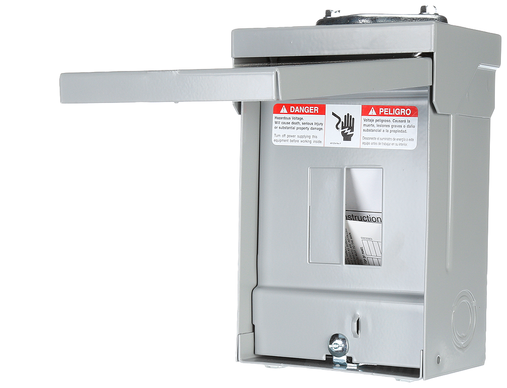 Siemens W0204ML1060U EQ 60 Amp 2-Space 4-Circuit DIY Outdoor Main Lug ...