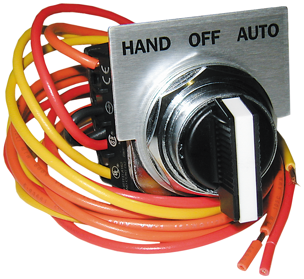 Siemens 49SAS01 200 to 400 Amp Legend Hand-Off-Auto Selector Switch ...