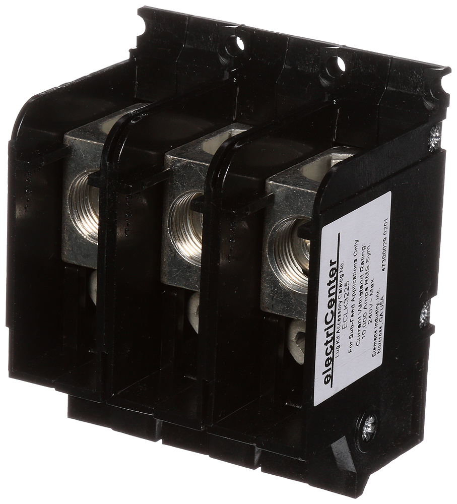 Siemens ECLK3225 2 AWG to 300 MCM 3-Pole Load Center Sub Feed Lug Kit ...