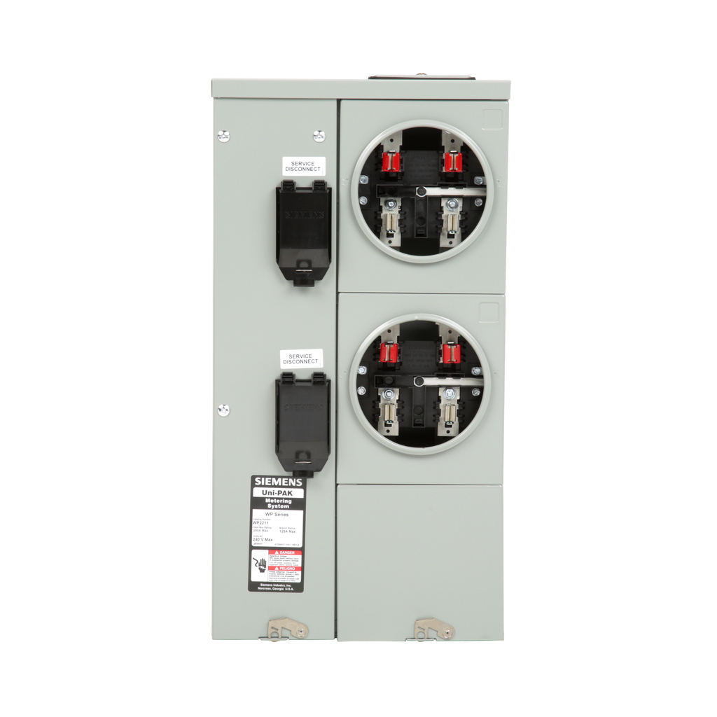 Siemens WP2211 120/240 VAC 200 Amp 1-Phase 3-Wire Overhead/Underground ...