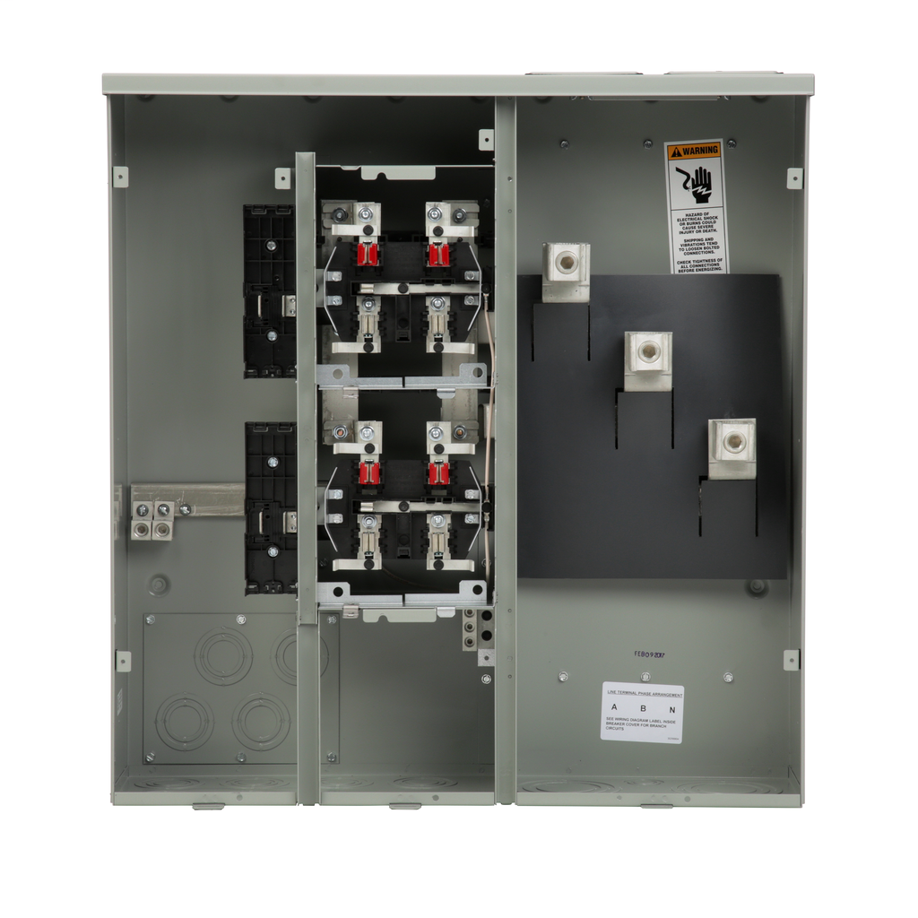 Siemens WP4212RJB 120/240 VAC 400 Amp 1-Phase 3-Wire Overhead ...