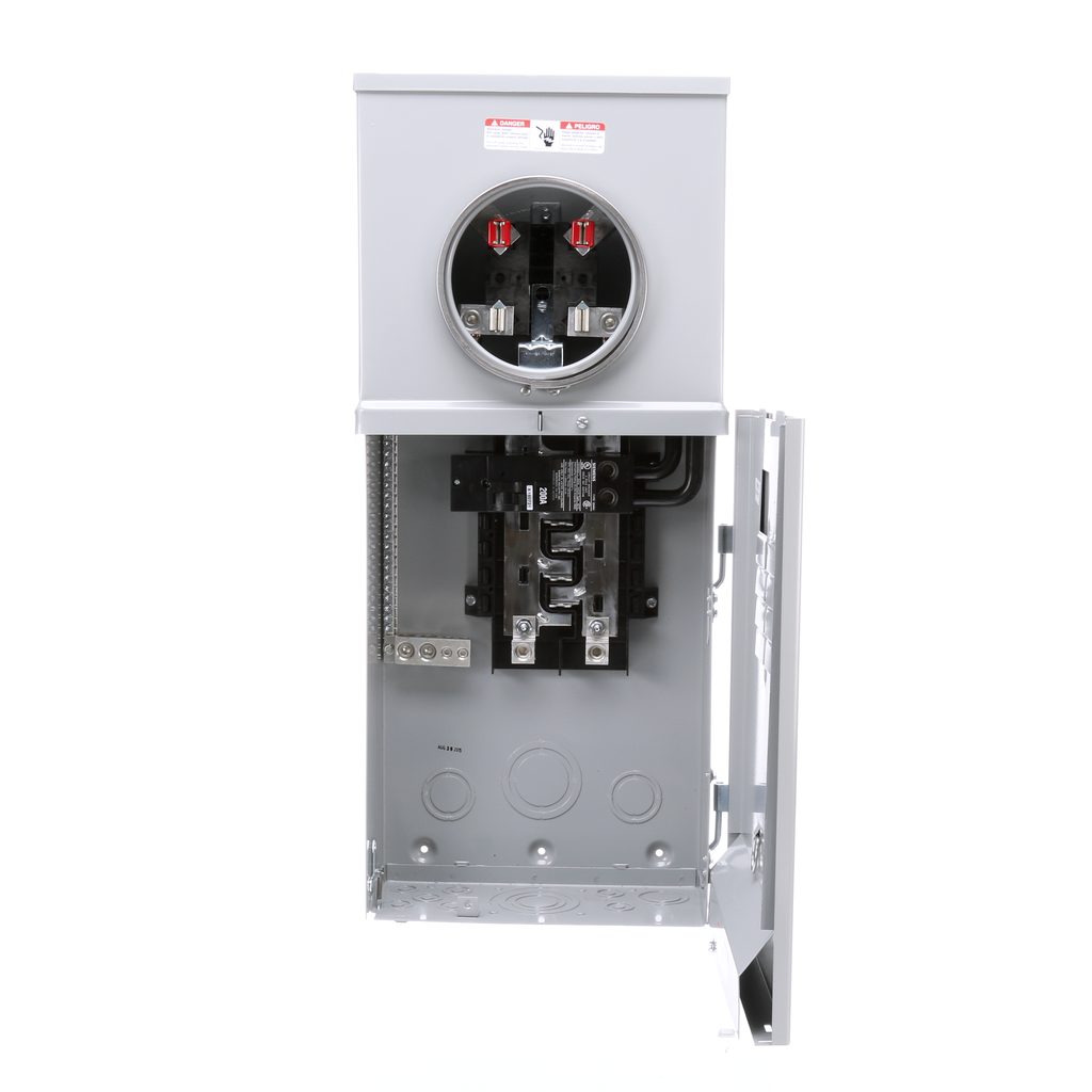 Siemens MC0816B1200T 120/240 VAC 200 Amp 1-Phase 3-Wire Ring Type ...