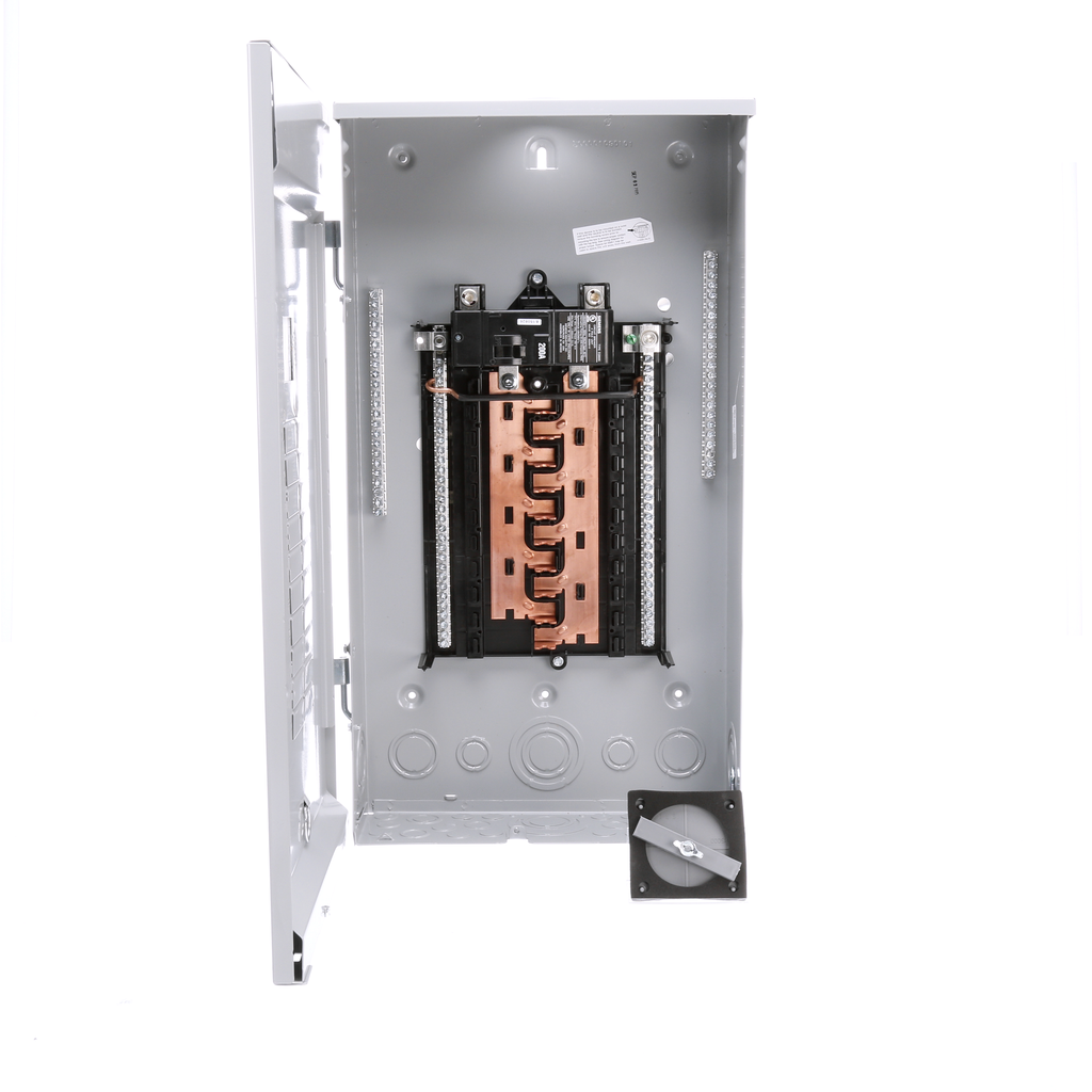 Siemens PW2040B1200CU 120/240 VAC 200 Amp 1-Phase 3-Wire NEMA 3R Main ...