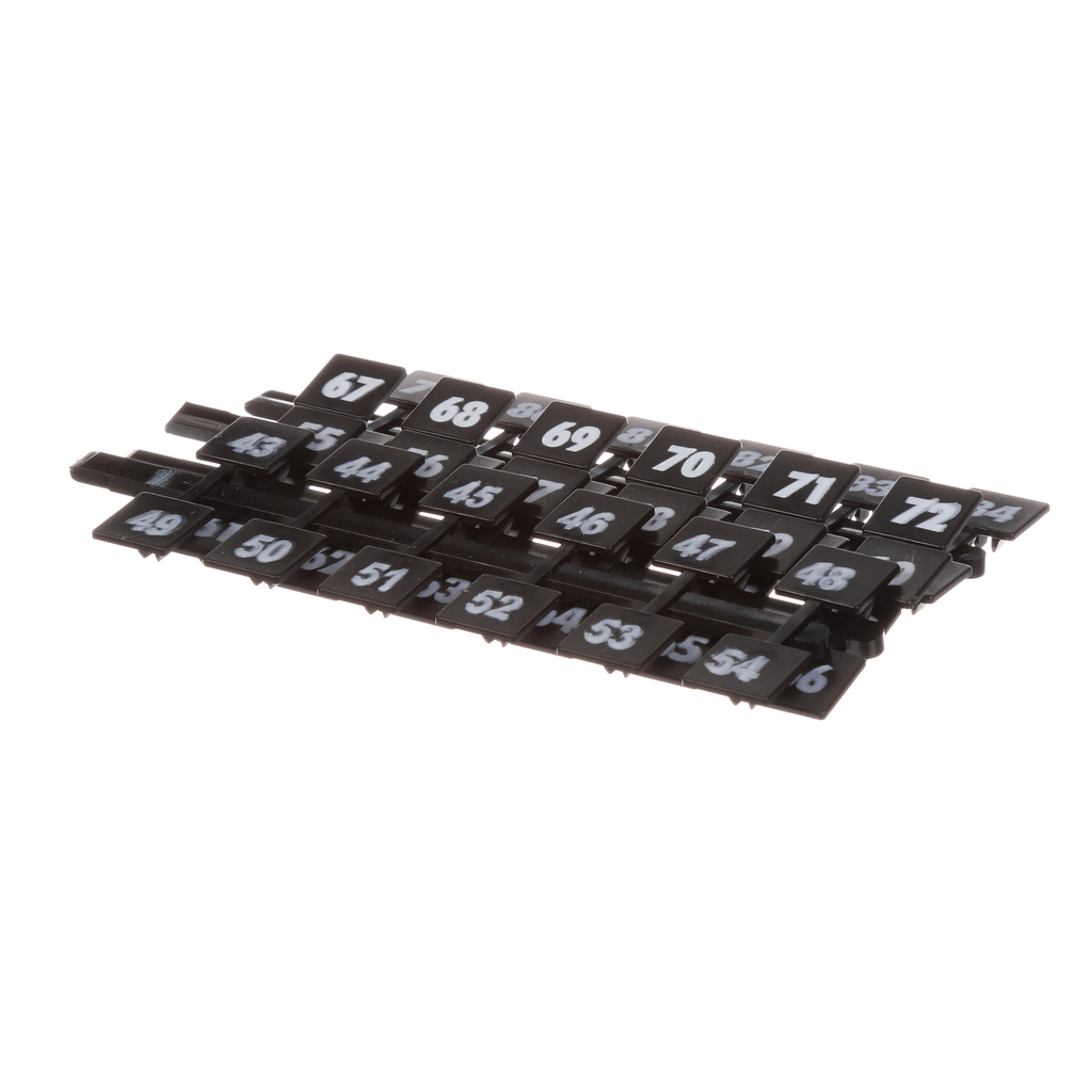Siemens NBK4 130/Box Legend 43 to 84 Panelboard Number Strip | Quality ...