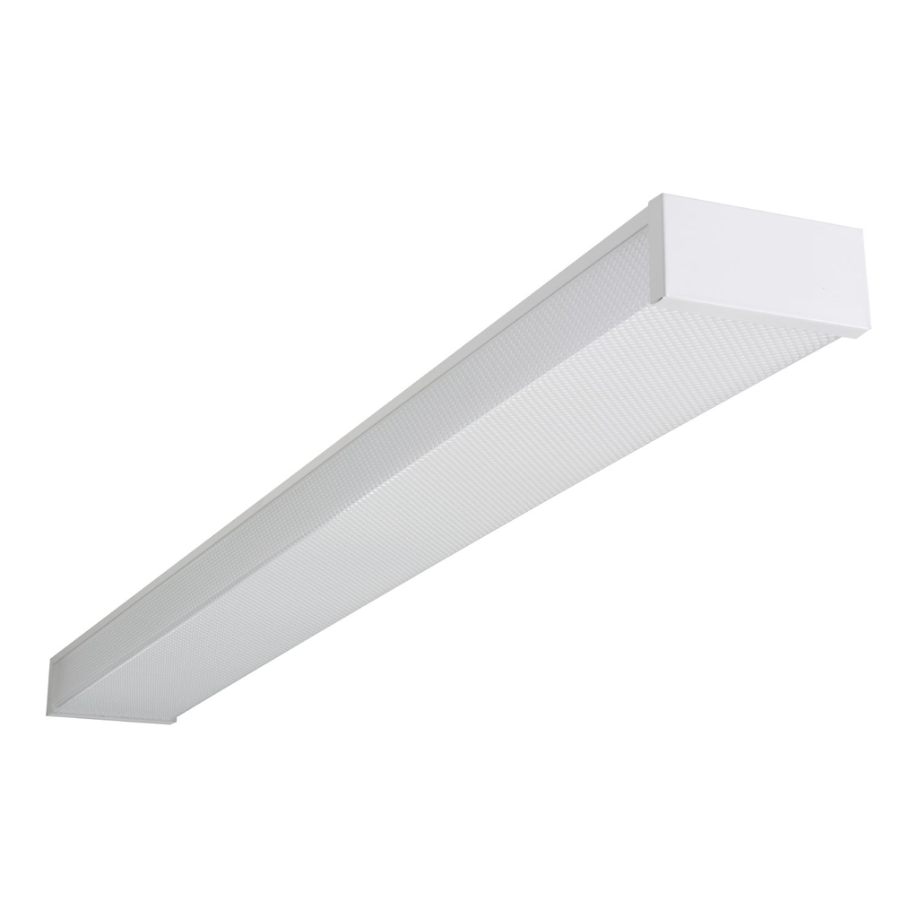 Metalux 4WP3040C 4' Linear LED Wrap Light, Prismatic, 3300 Lumen, 4000K ...