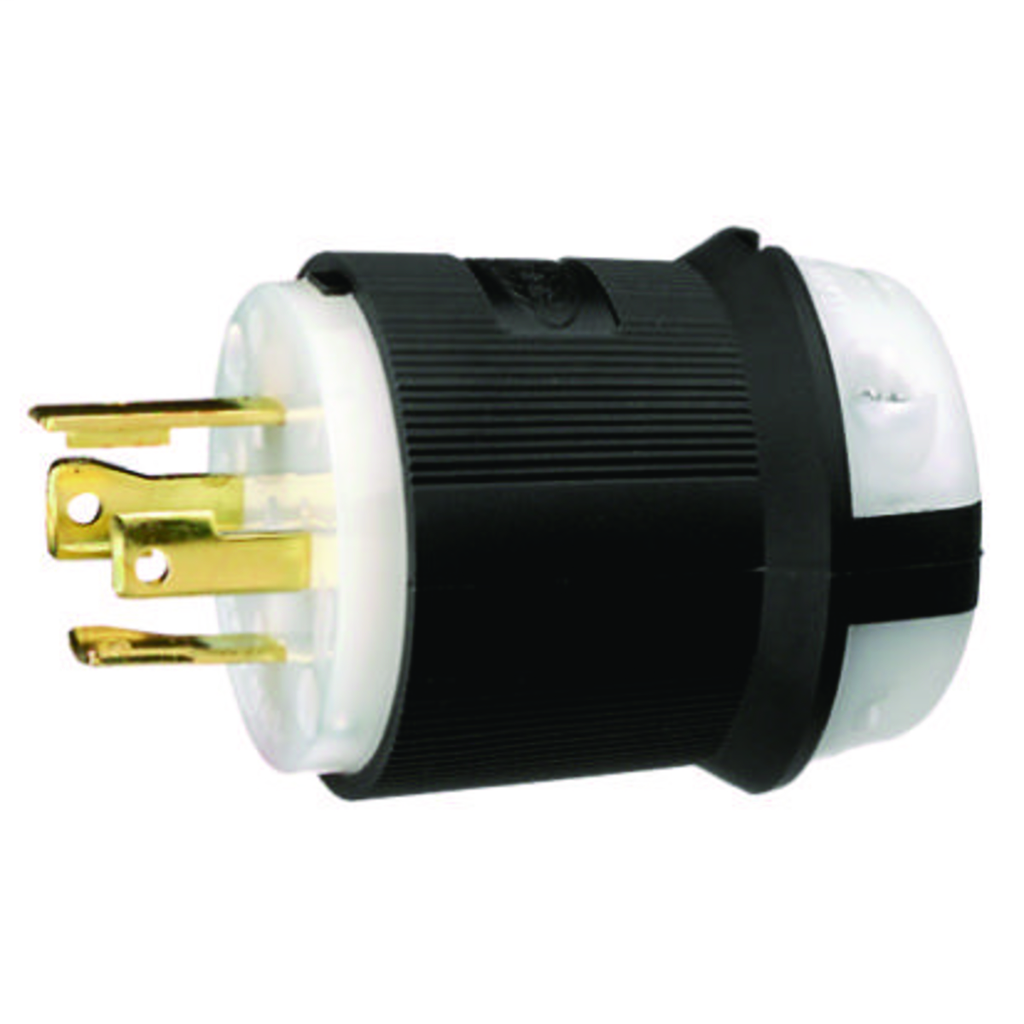 Hubbell Wiring Devices HBL2731 30 Amp 480 Volt 3-Pole 4-Wire NEMA L16 ...