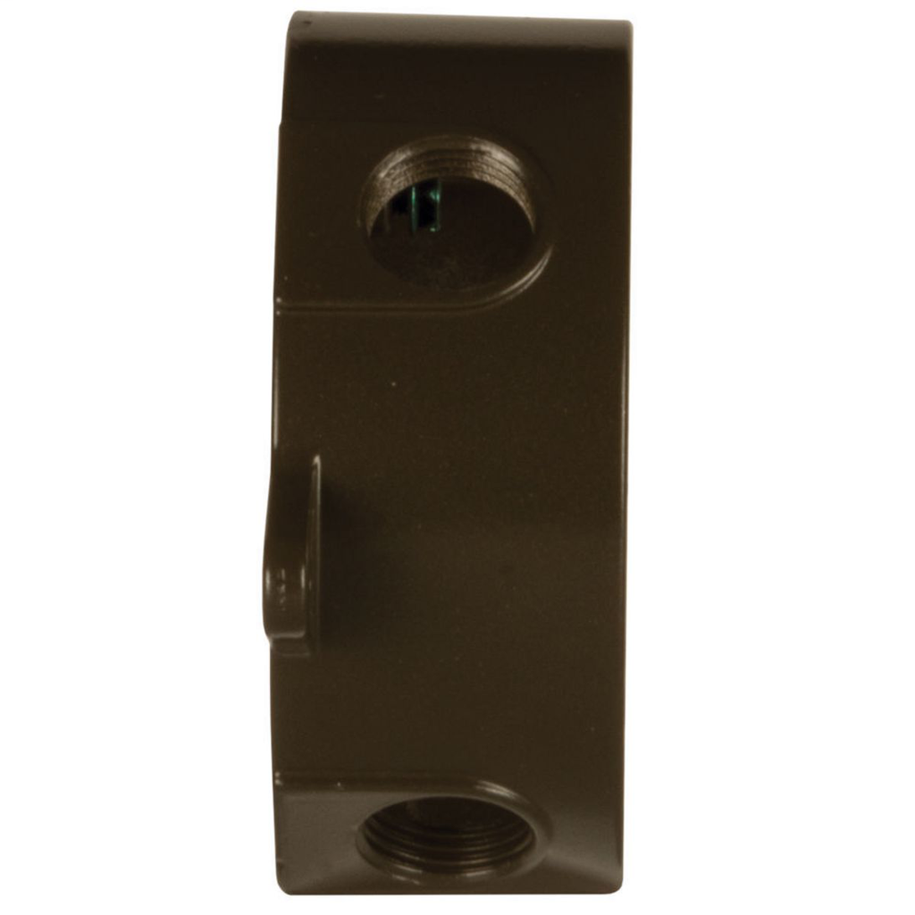RACO 5361-2 4 x 1-1/2 Inch 16 In³ Bronze Powder Coated Die-Cast ...