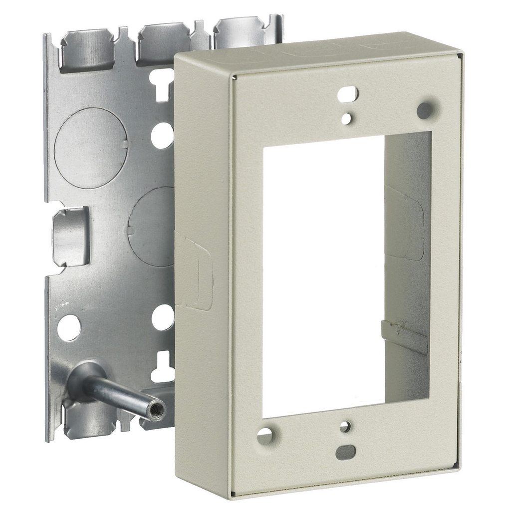 Metal Raceway, Box, Low Profile, HBL500/700/750 Series, Ivory | Mayer ...